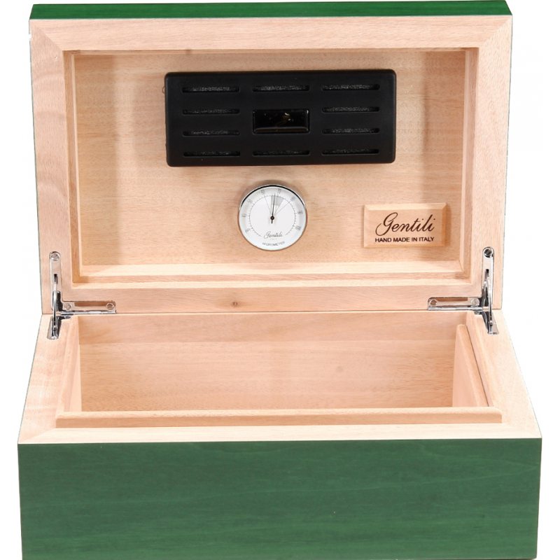 Gentili Humidor Grün 30 Zigarren | KOSTENLOSER Versand